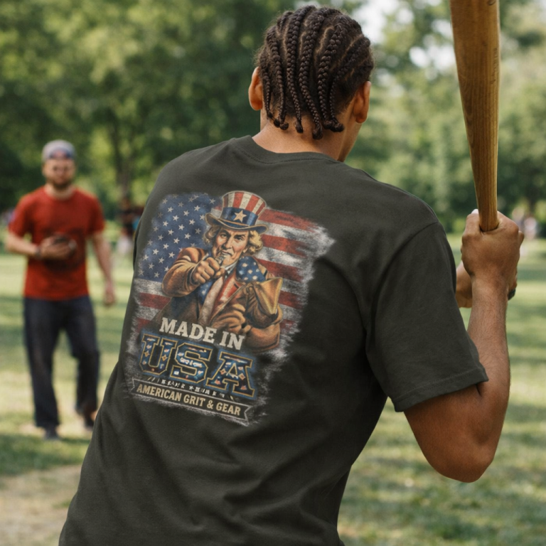 Made in the USA Premium Tee – American Grit & Gear – Cotton Heritage ...